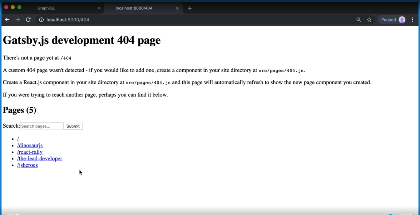 Gatsby Theme Authoring Notes05 Create Data Driven Pages In Gatsby With Graph Ql And Create