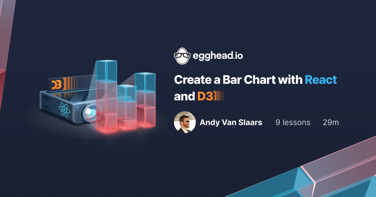 Create A Bar Chart With React And D3 Egghead io