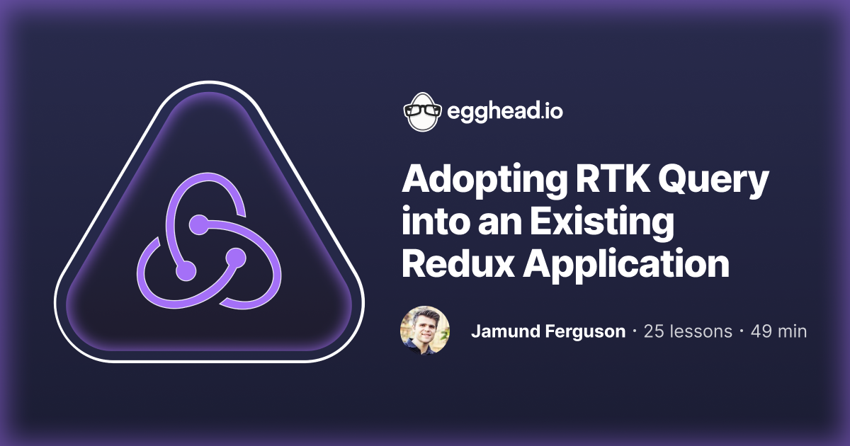 Adopting Rtk Query Into An Existing Redux Application
