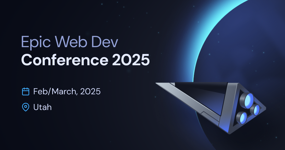 Epic Web Conf Code of Conduct | Epic Web Dev