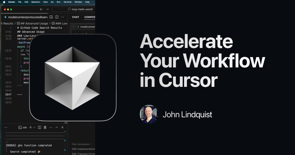 Accelerate your development with Cursor | egghead.io