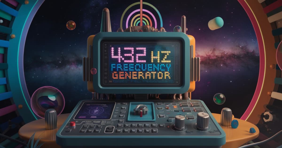 432 Hz Frequency: Earth's Natural Resonance | FrequencyGenerator