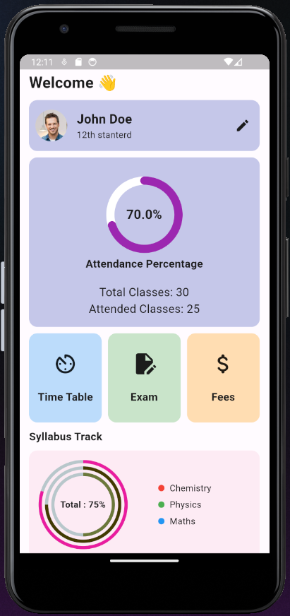 GitHub - Ansab369/student-management-system: flutter , dart , provider