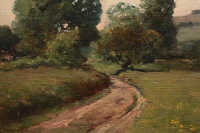 Edmund Clarence Messer aka E.C.M. Paintings For Sale