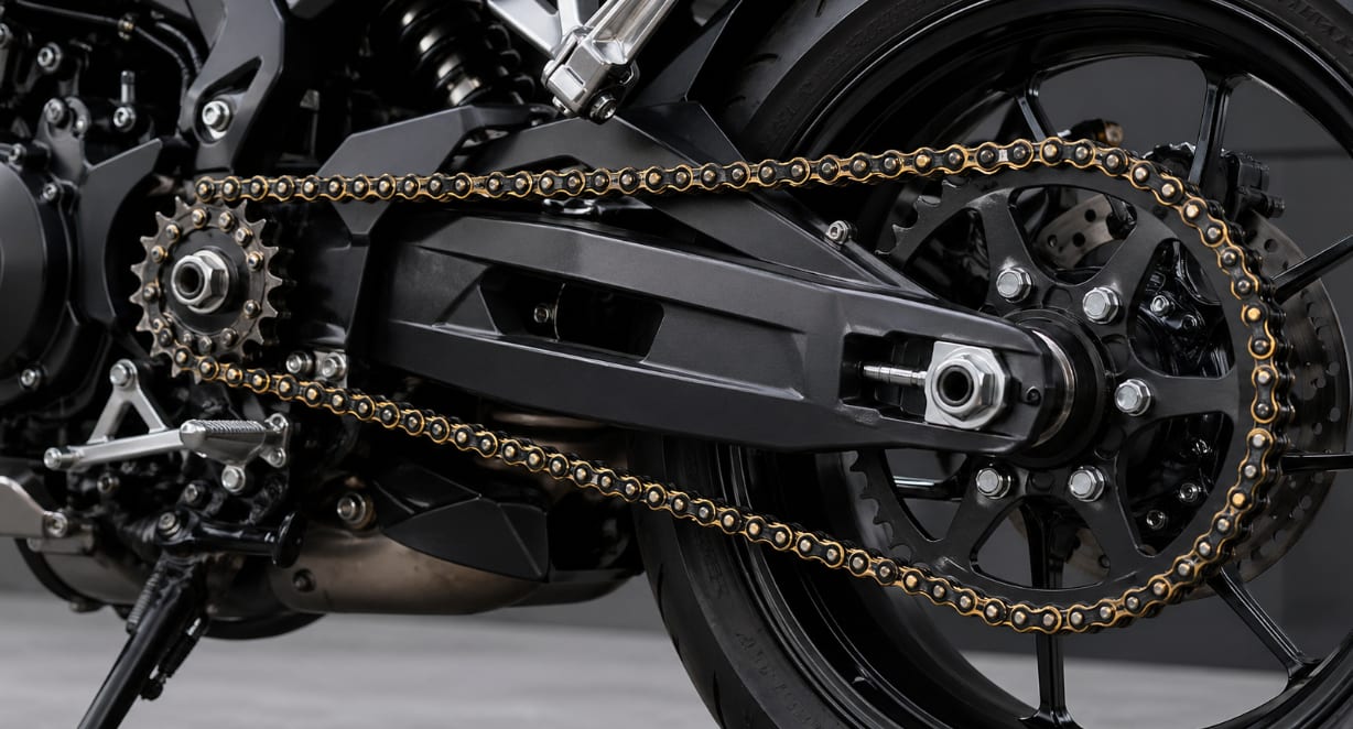Para qué sirve un piñón más grande en una moto