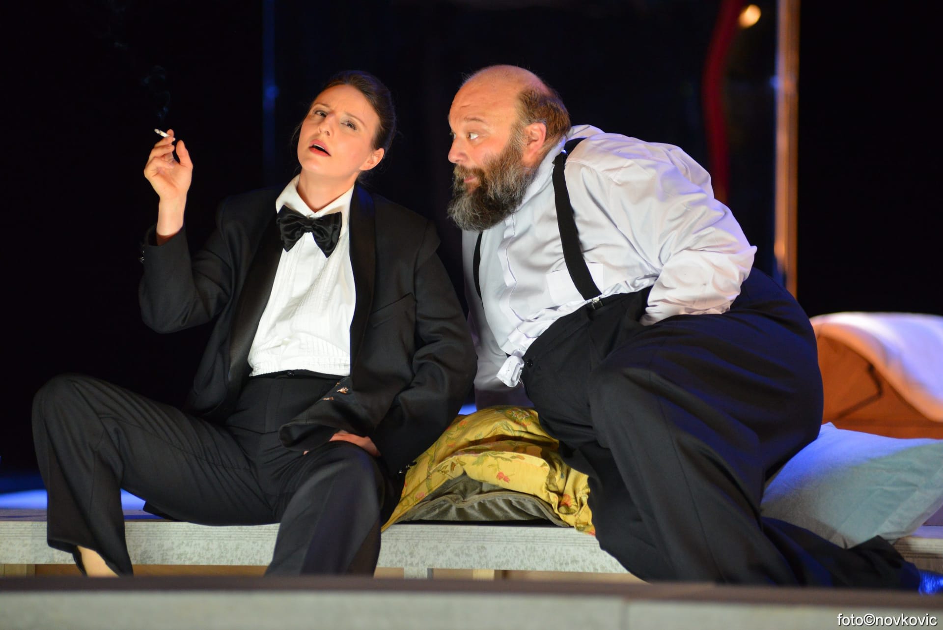 HNK - Guest performance of drama Leda in Koper, Slovenia