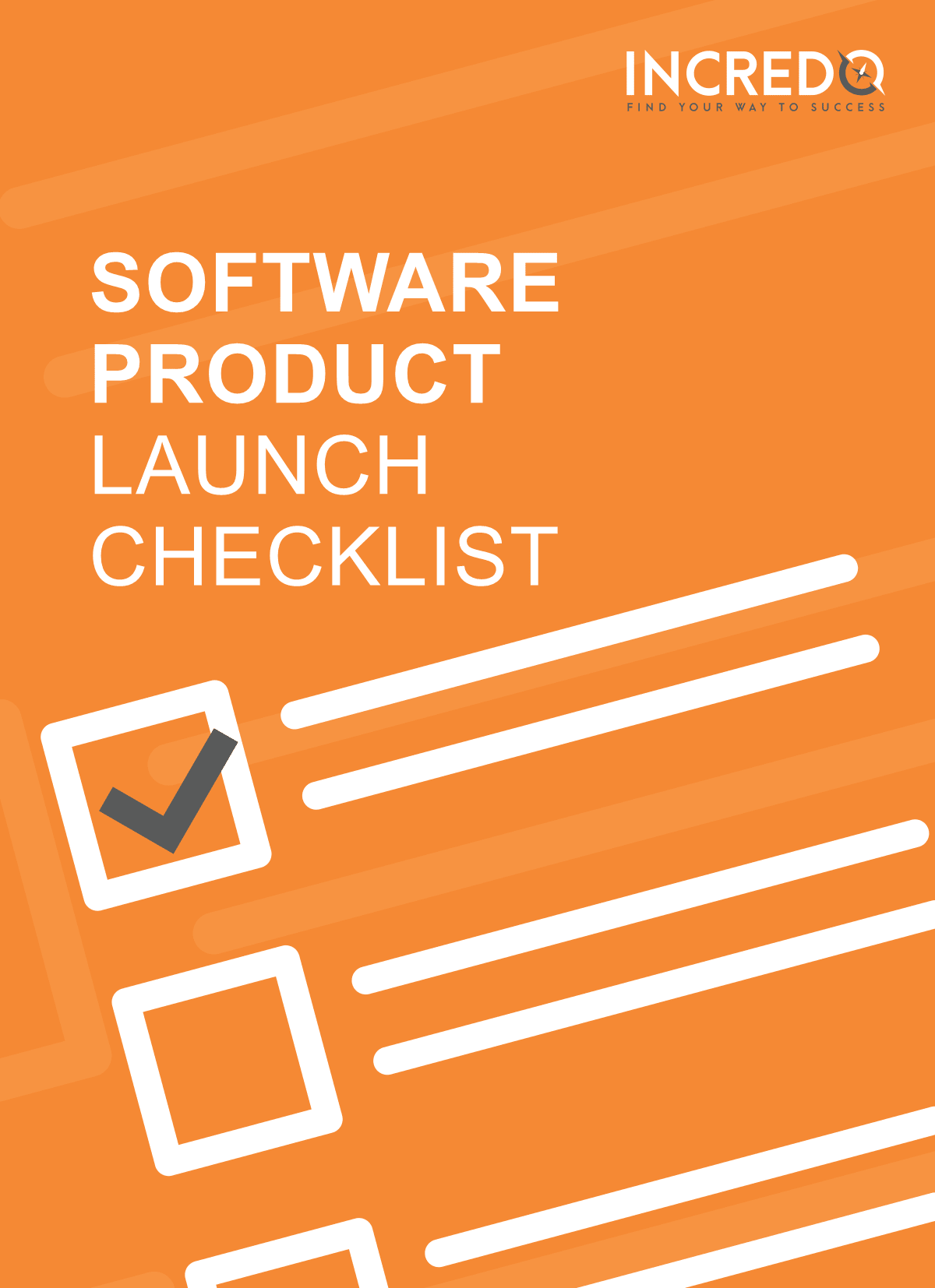 Software Product Launch Checklist - Incredo