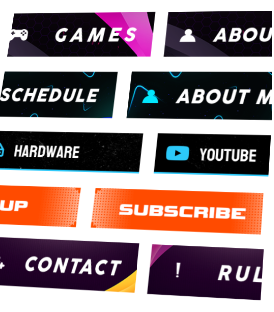 Top 5 Best Free Streaming Panels Packs - Streamergoods