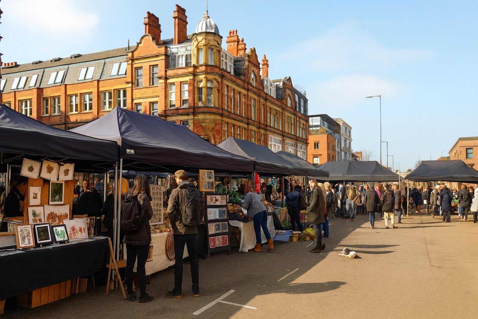 Discover Northern Quarter Makers Market in Manchester | Food Marketplace