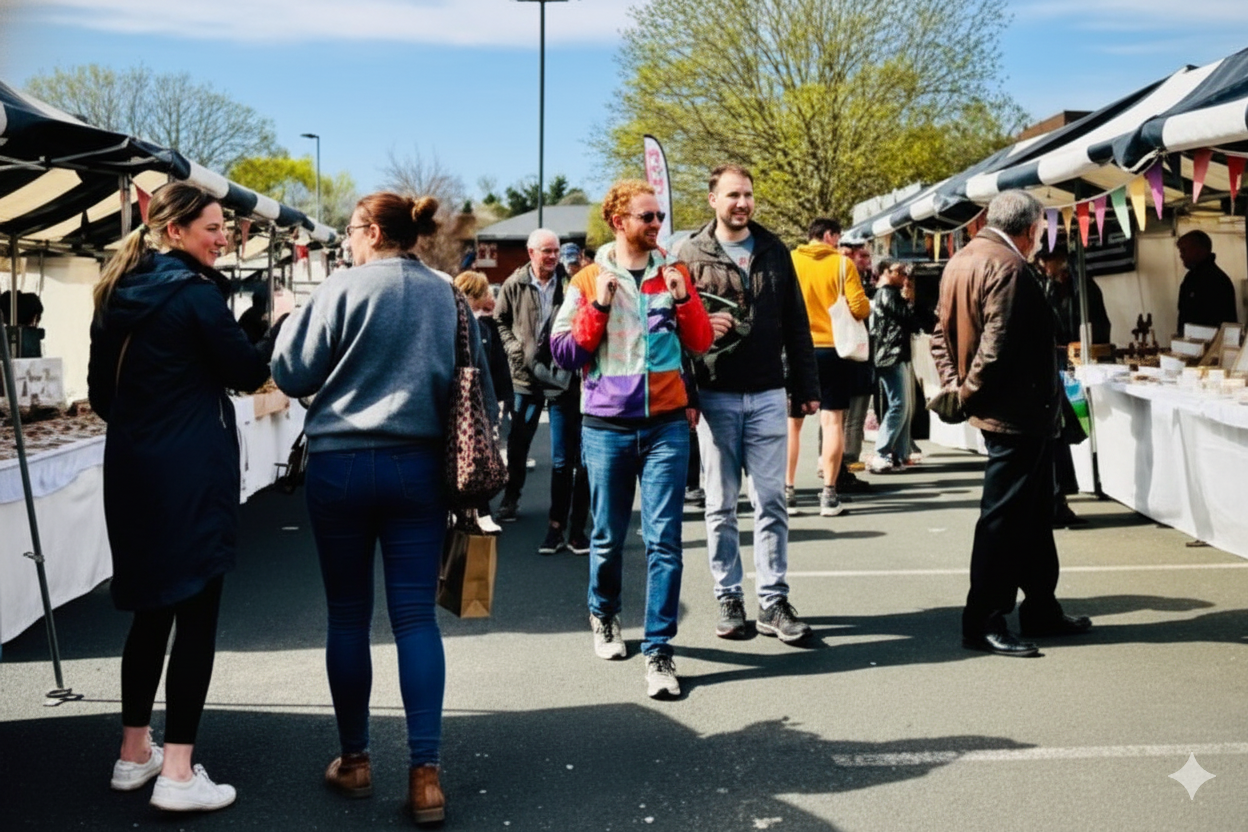 Experience The Harborne Market - Farmers Market in | Food Marketplace
