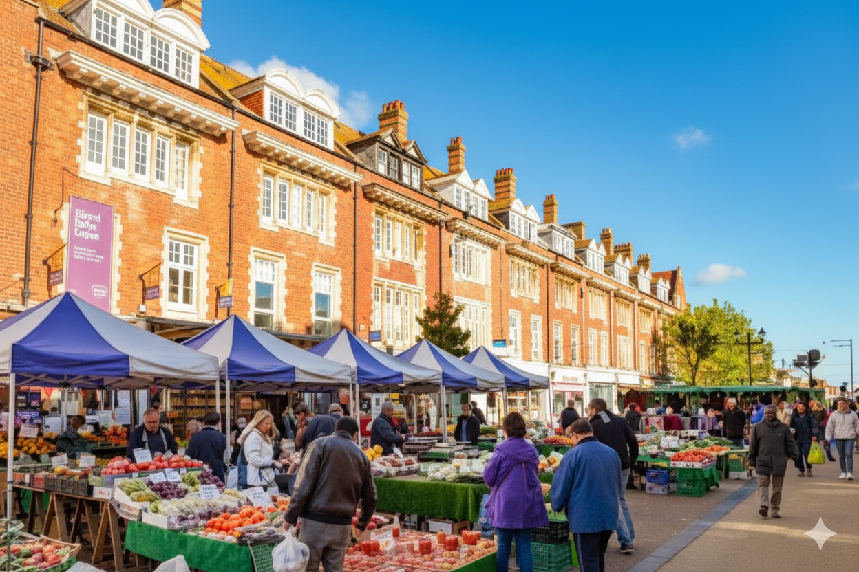 Experience Boscombe Market: Street Food Farmers Market in | Food ...