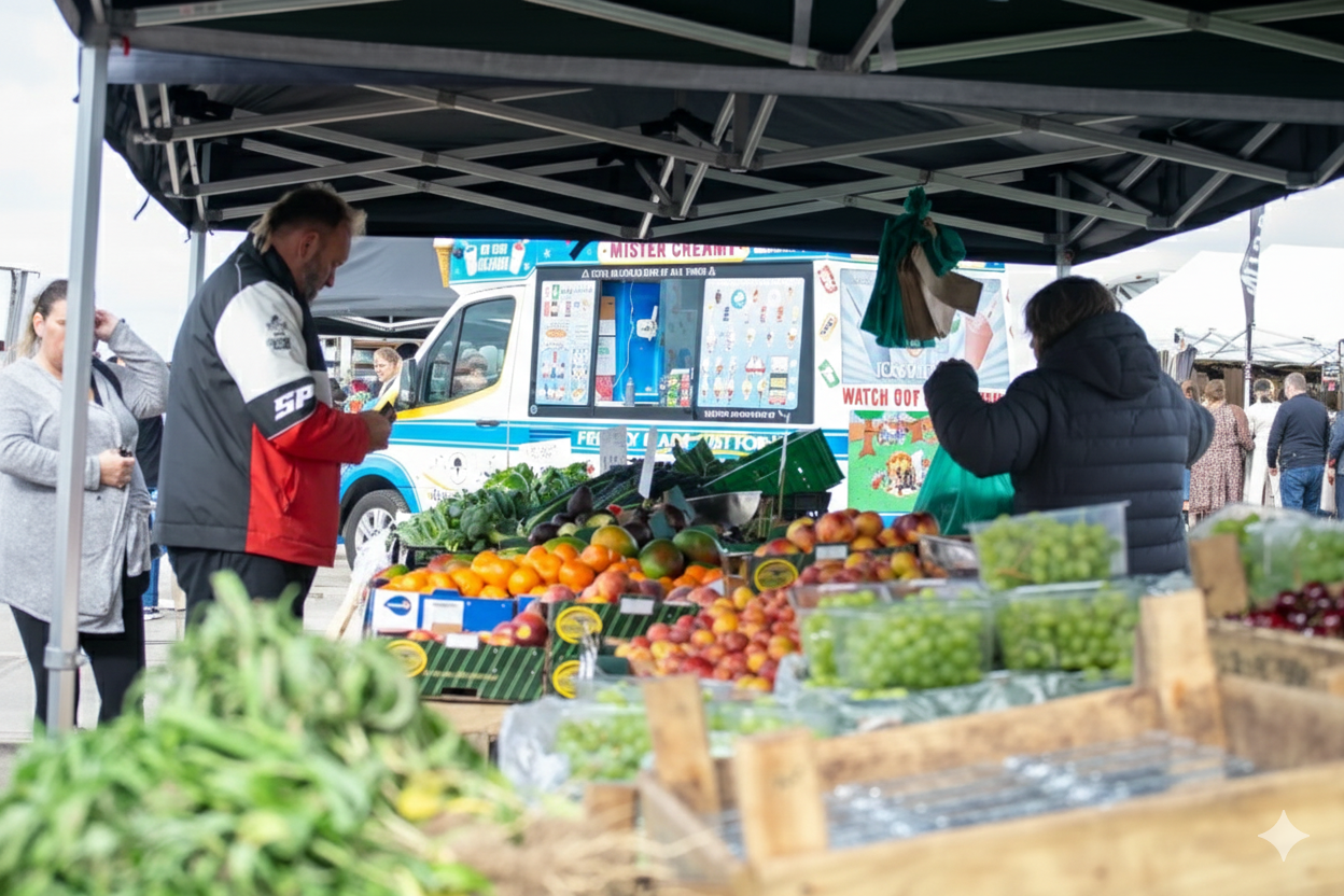 Manston Airfield Sunday Market in Ramsgate, UK | Craft | Food Marketplace
