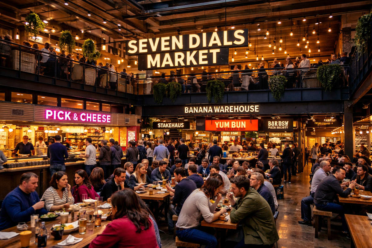 Seven Dials Market Guide; Street Food, Drinks & Things to Do Near ...