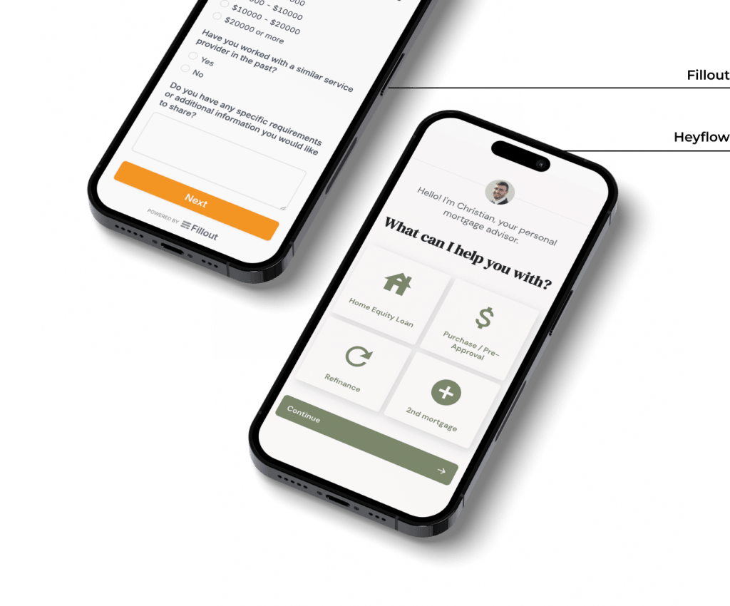 Fillout vs. Heyflow | Heyflow