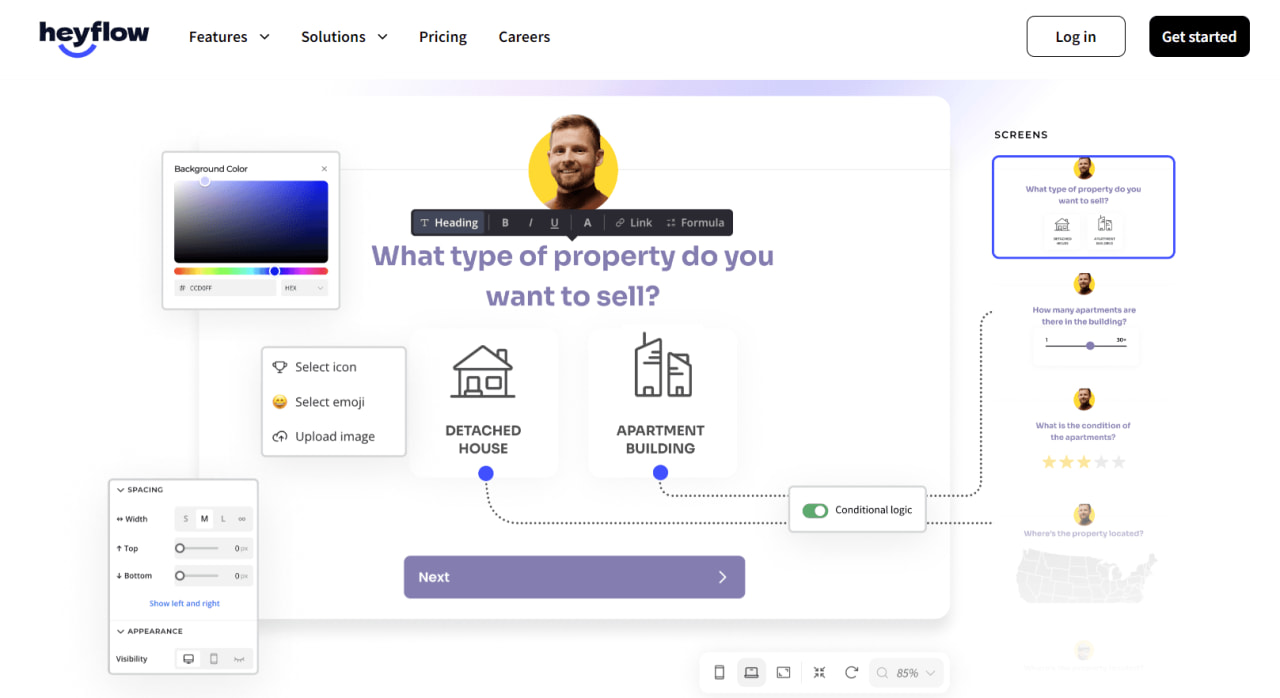 The 5 best free form builders for 2024 | Heyflow