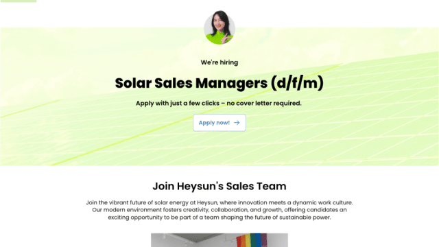 Energize Your Solar Lead Generation with Heyflow | Heyflow