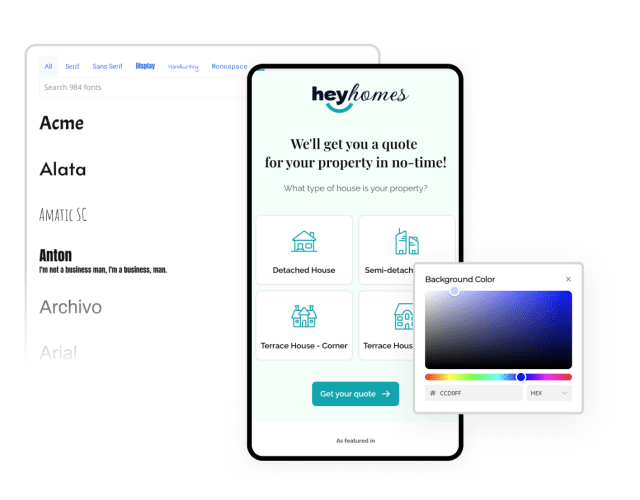 Konvertiere mehr Immobilien-Leads mit Heyflow | Heyflow