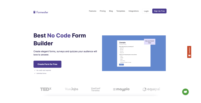 The 5 best free form builders for 2024 | Heyflow