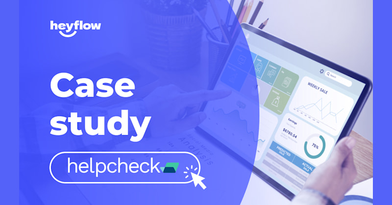 From bottleneck to breakthrough: How helpcheck mastered marketing efficiency | Heyflow