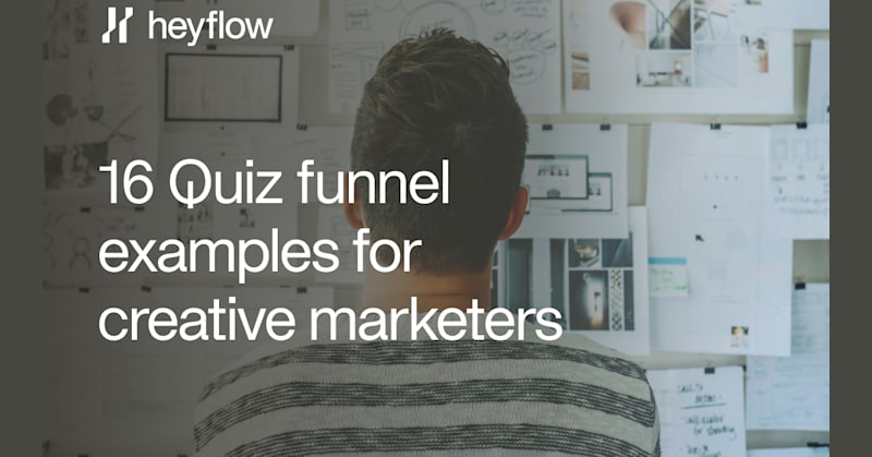 16 Quiz funnel examples for creative marketers | Heyflow