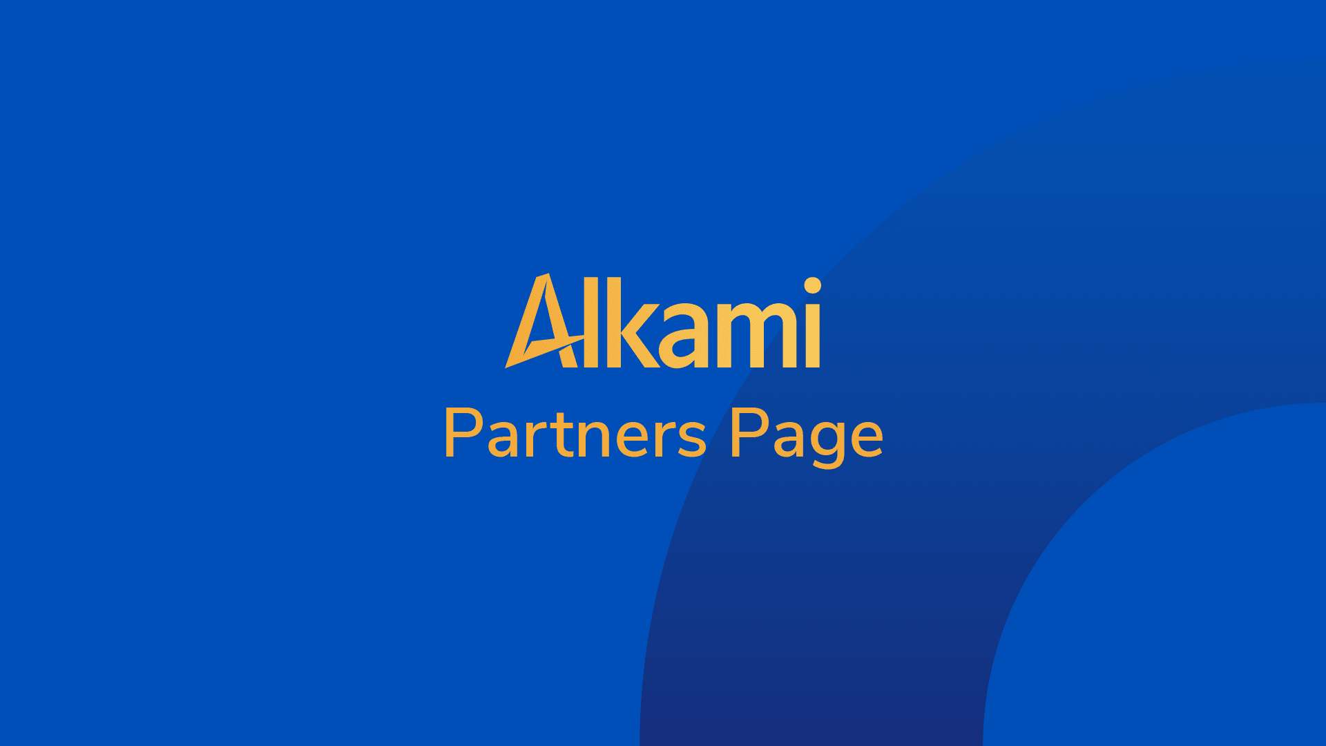 Alkami Partner Program
