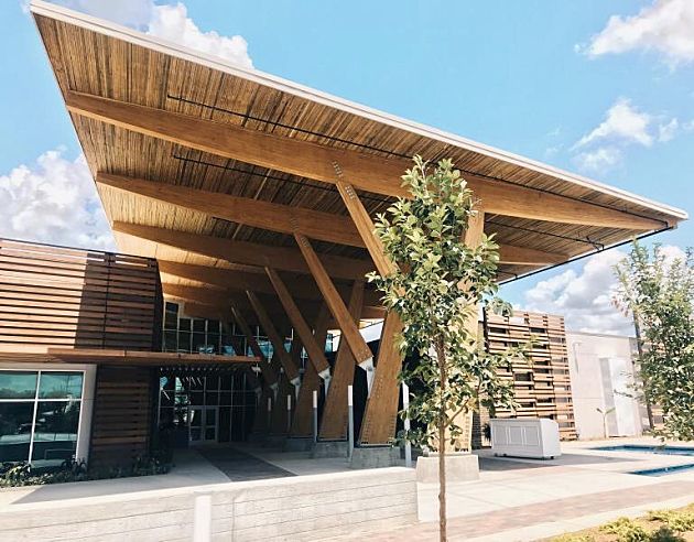 Rowan University - Student Center - Mass Timber WIN Project | WoodWorks ...