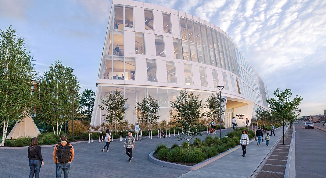 New Central Library - Mass Timber WIN Project | WoodWorks Innovation ...