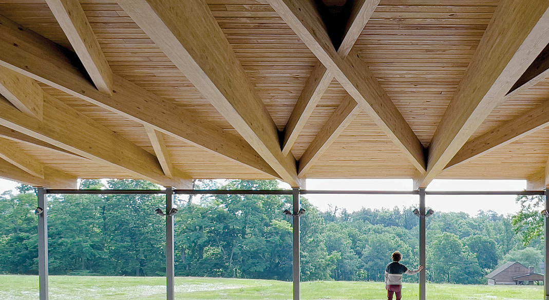 Locust Grove Event Pavilion - Mass Timber WIN Project | WoodWorks ...