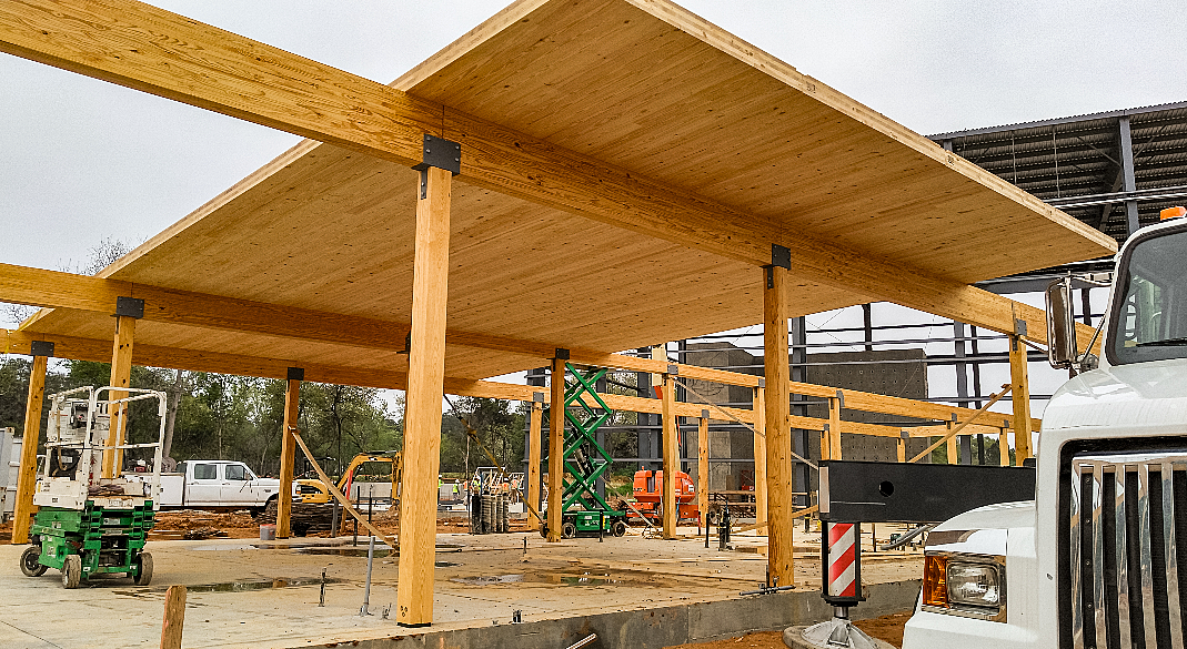Auburn University Advanced Structural Testing Lab - Mass Timber WIN ...