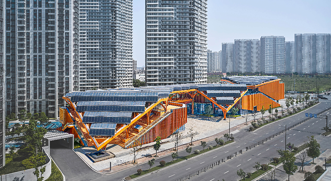 “Near-Zero Carbon" Community Center in Nanjing - Mass Timber WIN ...