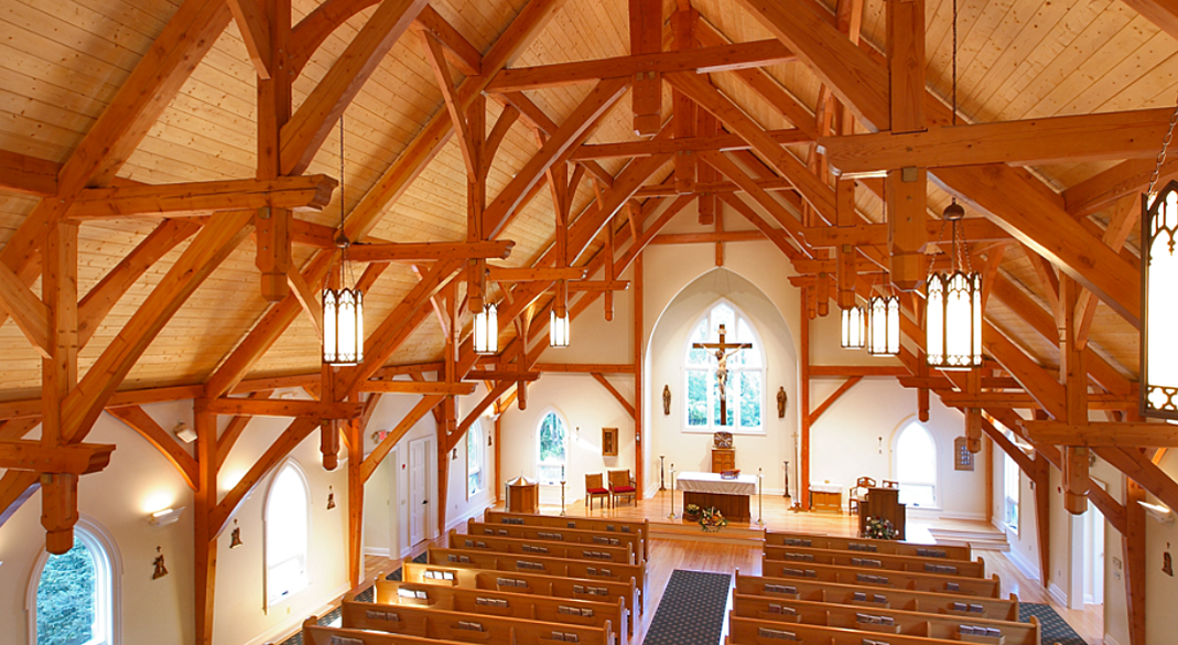 Saint Patrick Church - Mass Timber WIN Project | WoodWorks Innovation ...