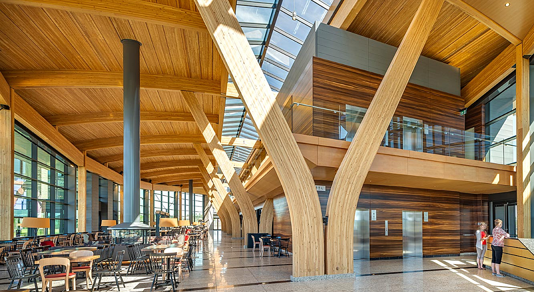 ATCO Commercial Centre - Commons Building - Mass Timber WIN Project ...