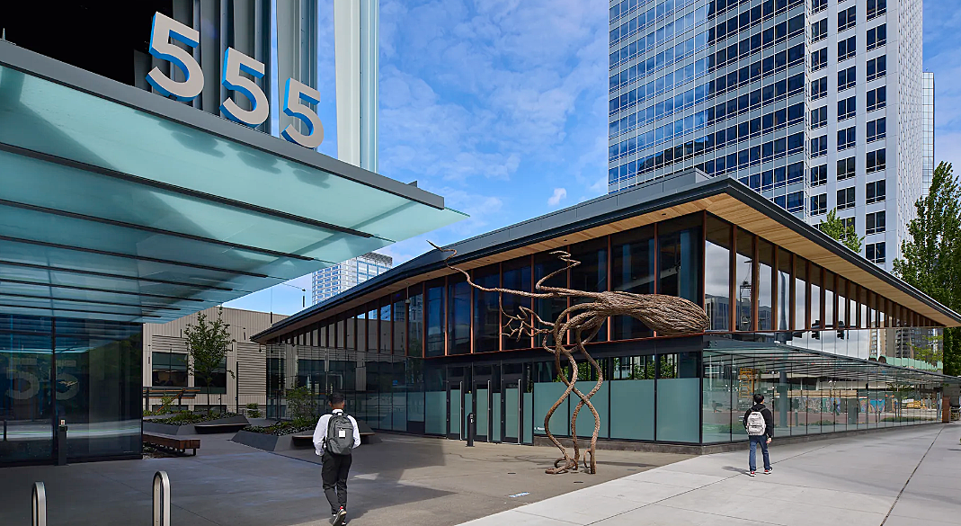 555 Tower - Retail Pavilion - Mass Timber WIN Project | WoodWorks ...