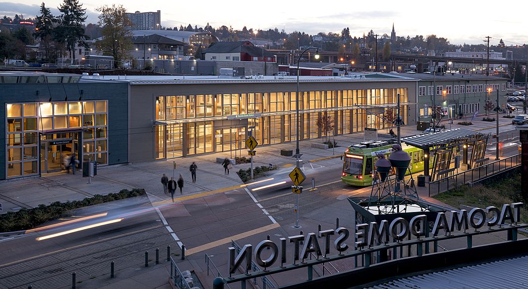 Amtrak Cascades Station at Freighthouse Square - Mass Timber WIN ...