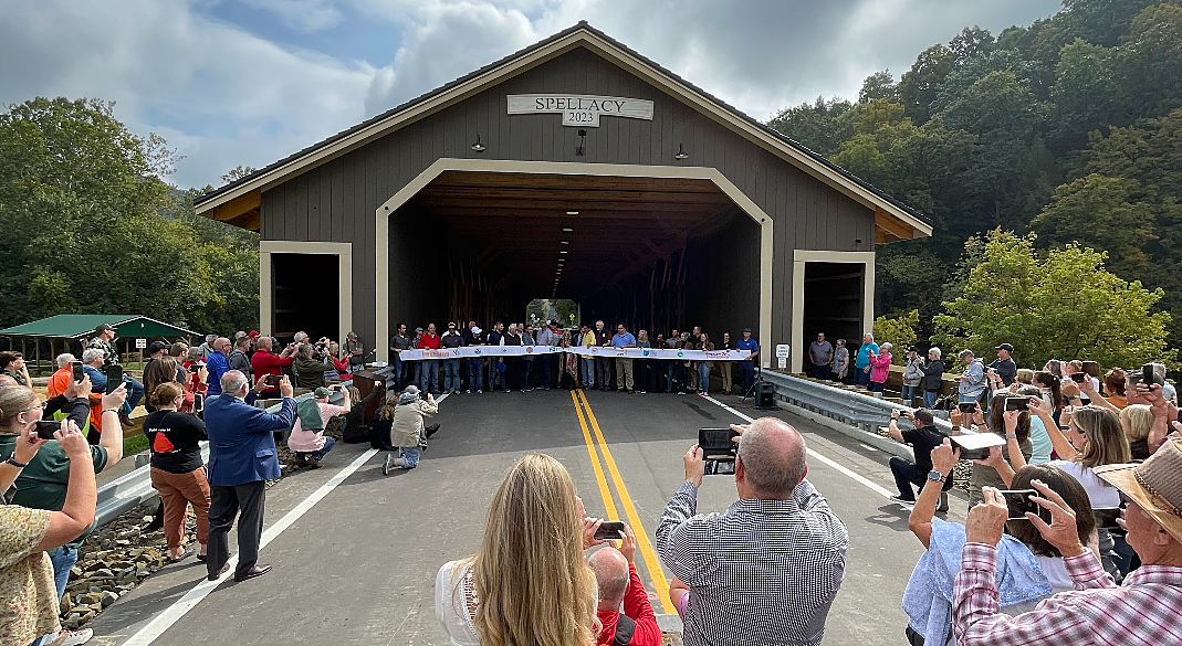 Spellacy Covered Bridge - Mass Timber WIN Project | WoodWorks ...