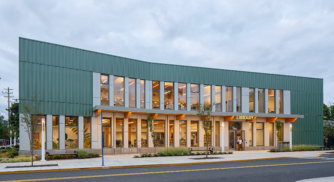 Multnomah County Library, Holgate Branch - Mass Timber WIN Project ...