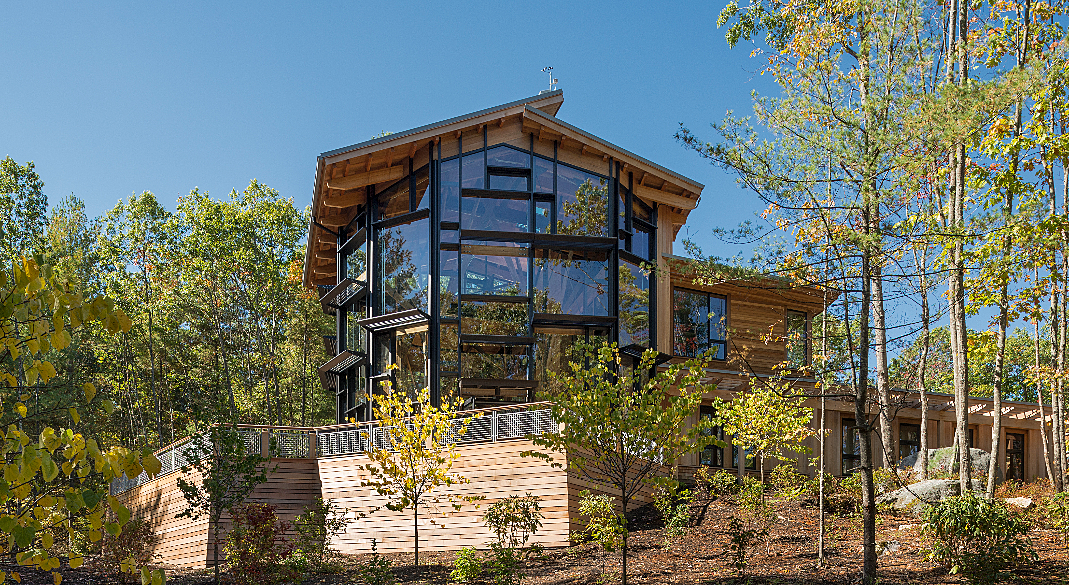 Summer Star Wildlife Sanctuary, Trailhead House - Mass Timber WIN ...