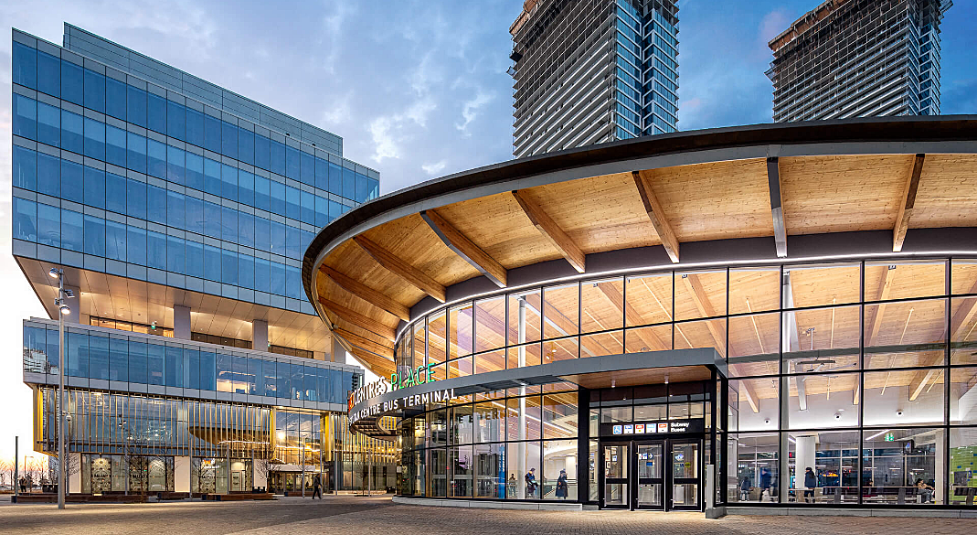 Vaughan Metropolitan Centre Bus Terminal - Mass Timber WIN Project ...