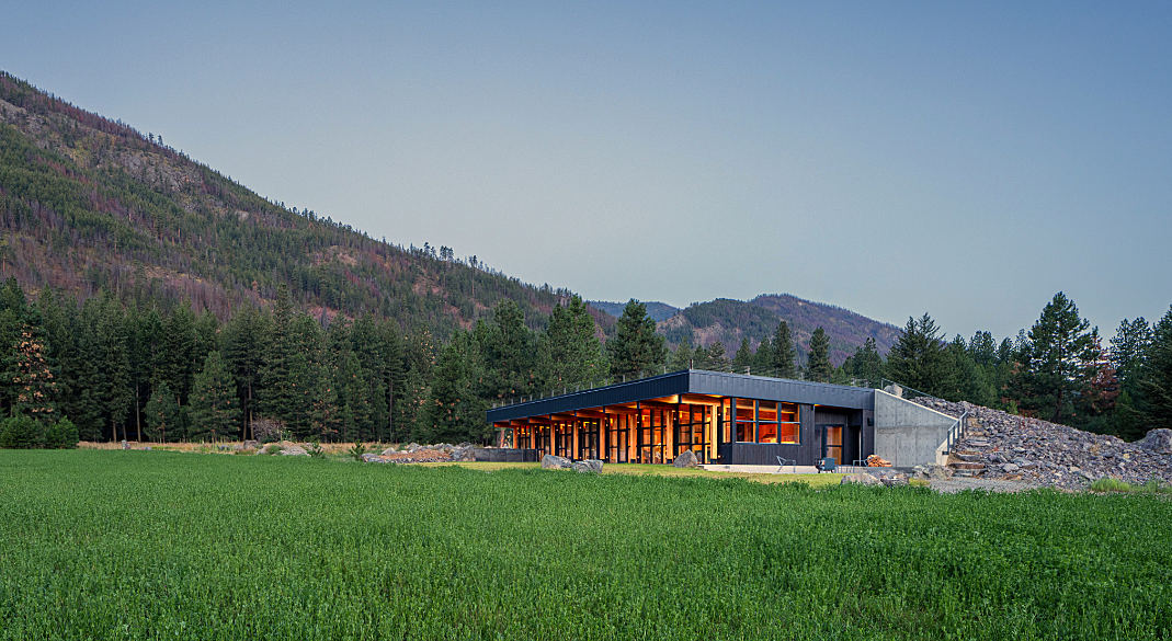 Berm House - Mass Timber WIN Project | WoodWorks Innovation Network