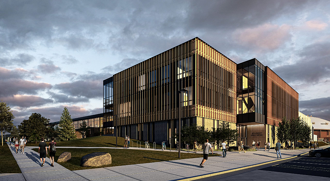 Montana State University Student Wellness Center - Mass Timber WIN ...