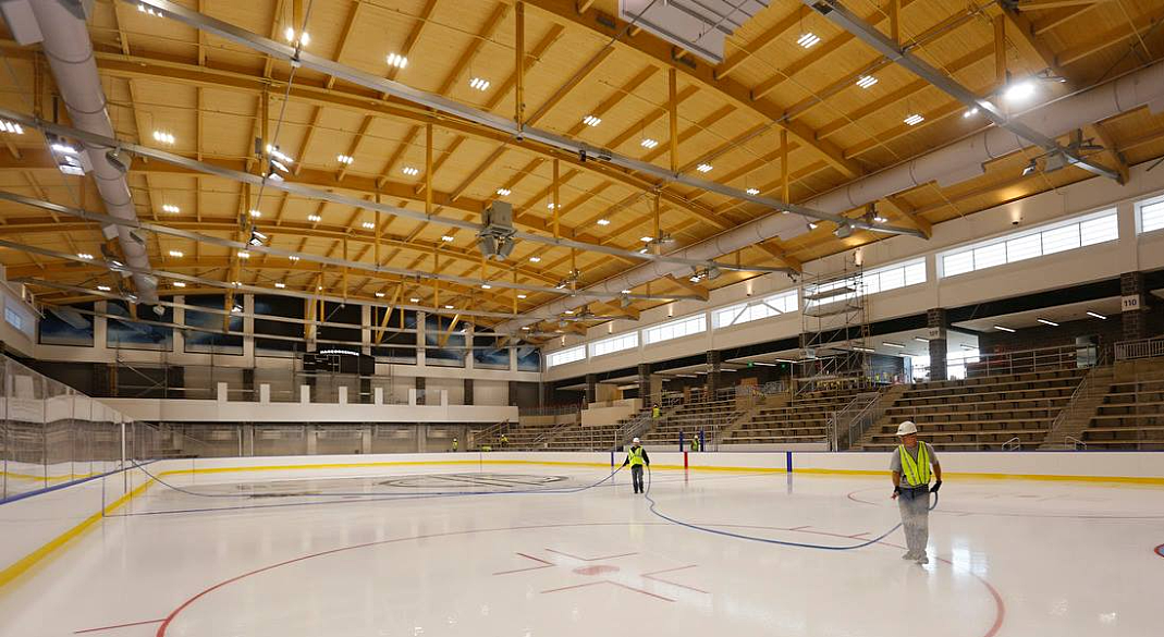 Buffalo HarborCenter | Buffalo Sabres practice hockey arena - Mass ...