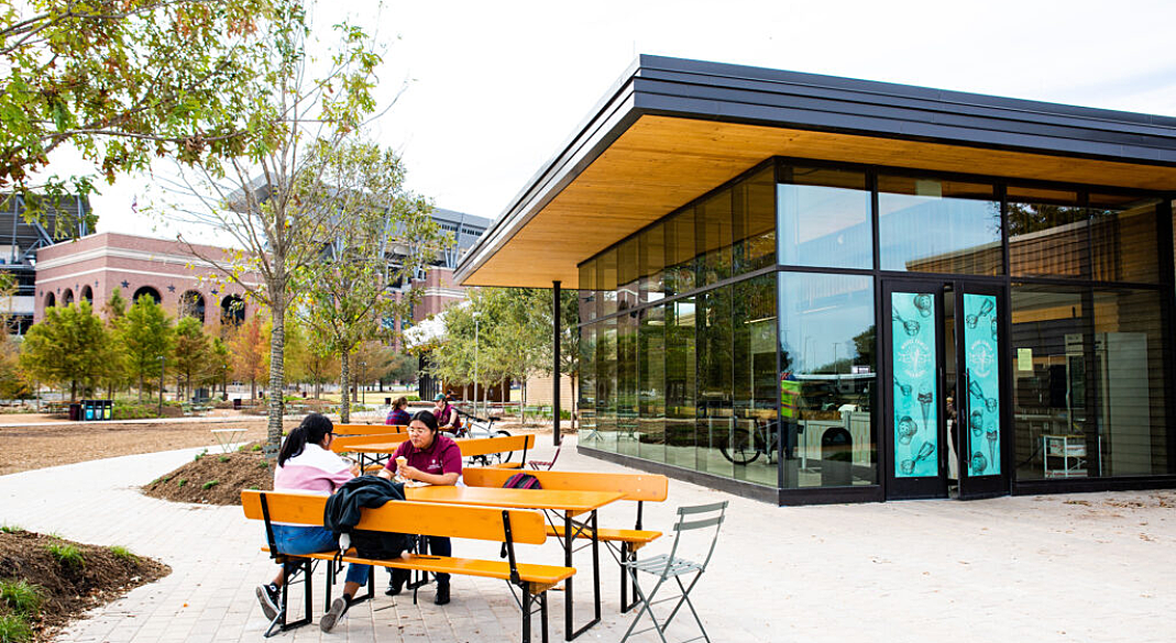 Texas A&M University - Aggie Park Creamery - Mass Timber WIN Project ...
