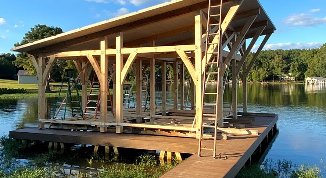 Camps Boathouse - Mass Timber WIN Project | WoodWorks Innovation Network