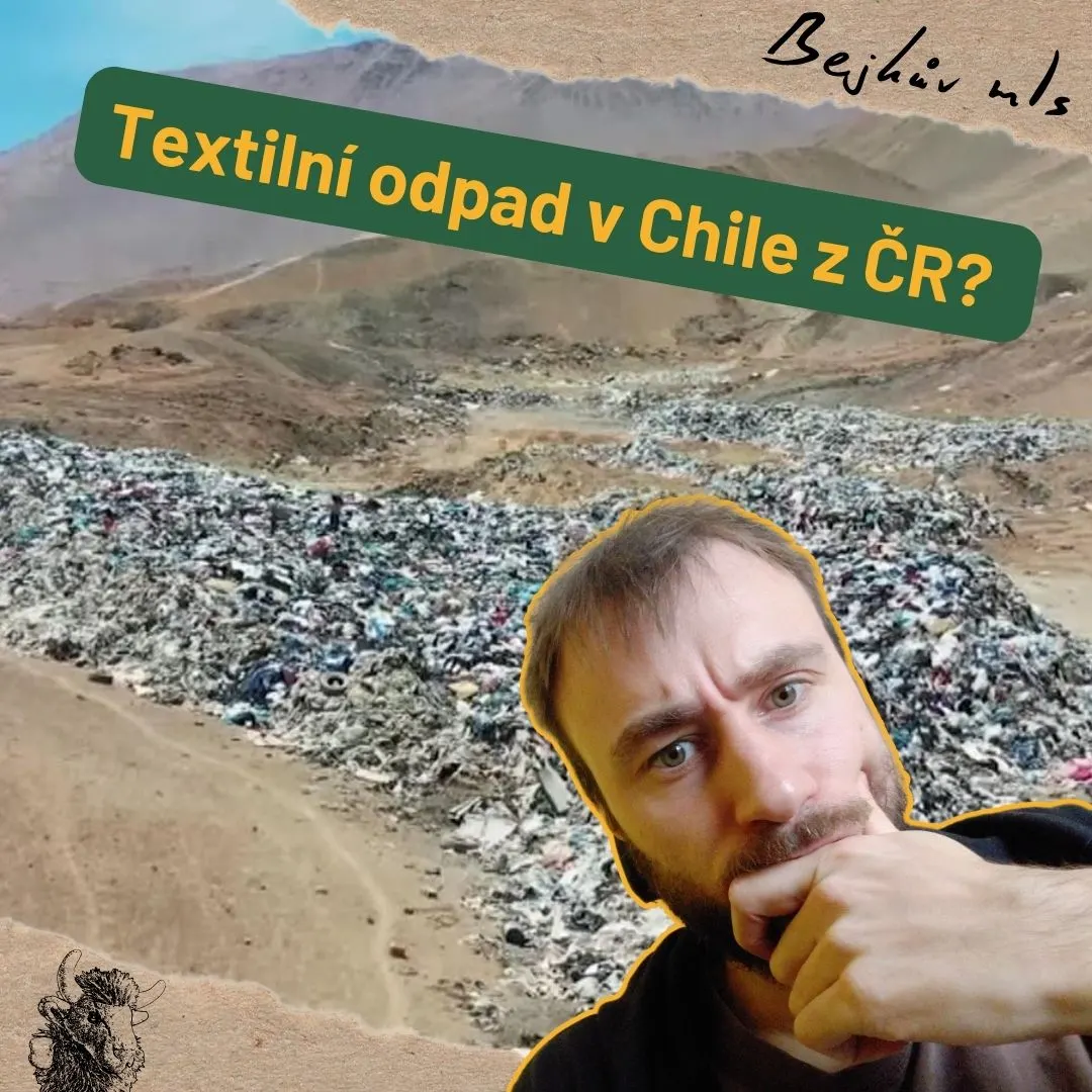 Textilní odpad v Chile z ČR? Jaké značky byly nacházeny nejvíc?