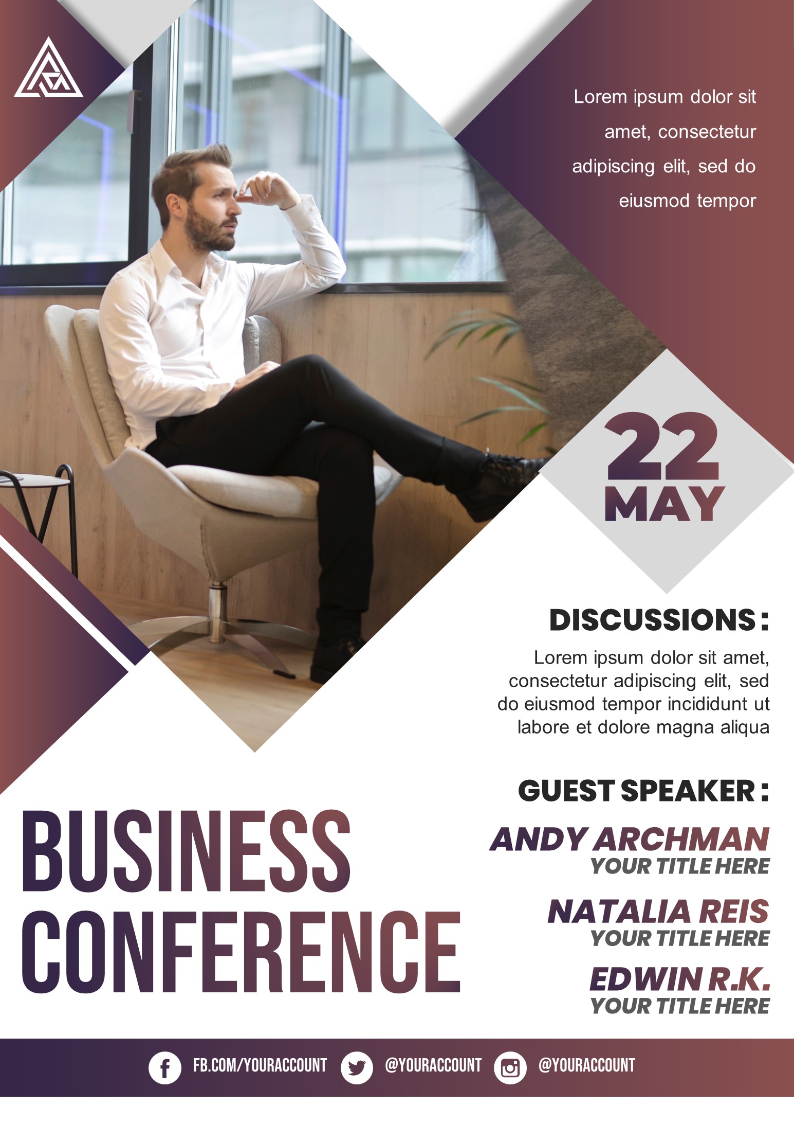 Desain Flyer | Tristan Smart