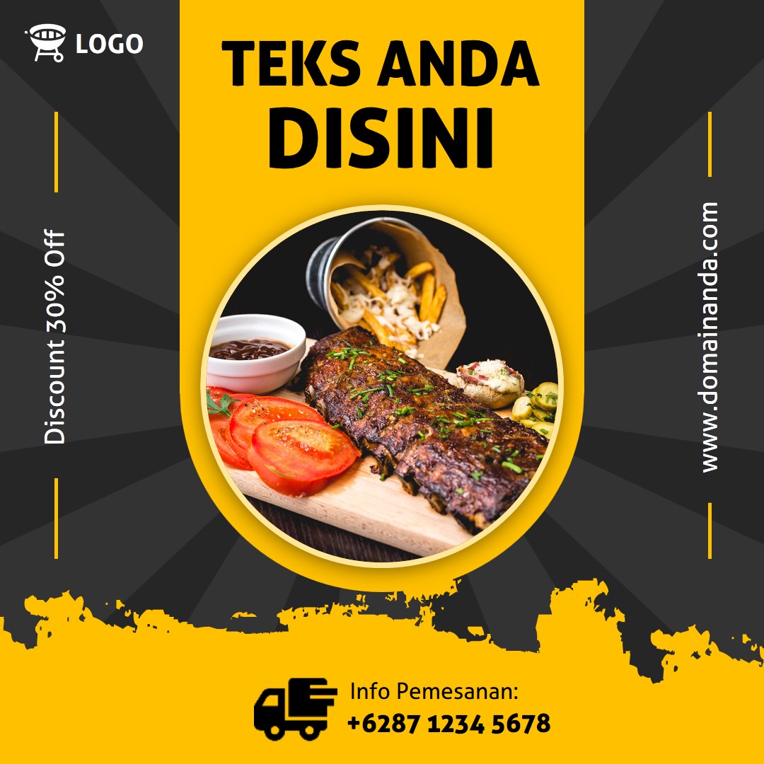 Desain Banner Kuliner | Tristan Smart