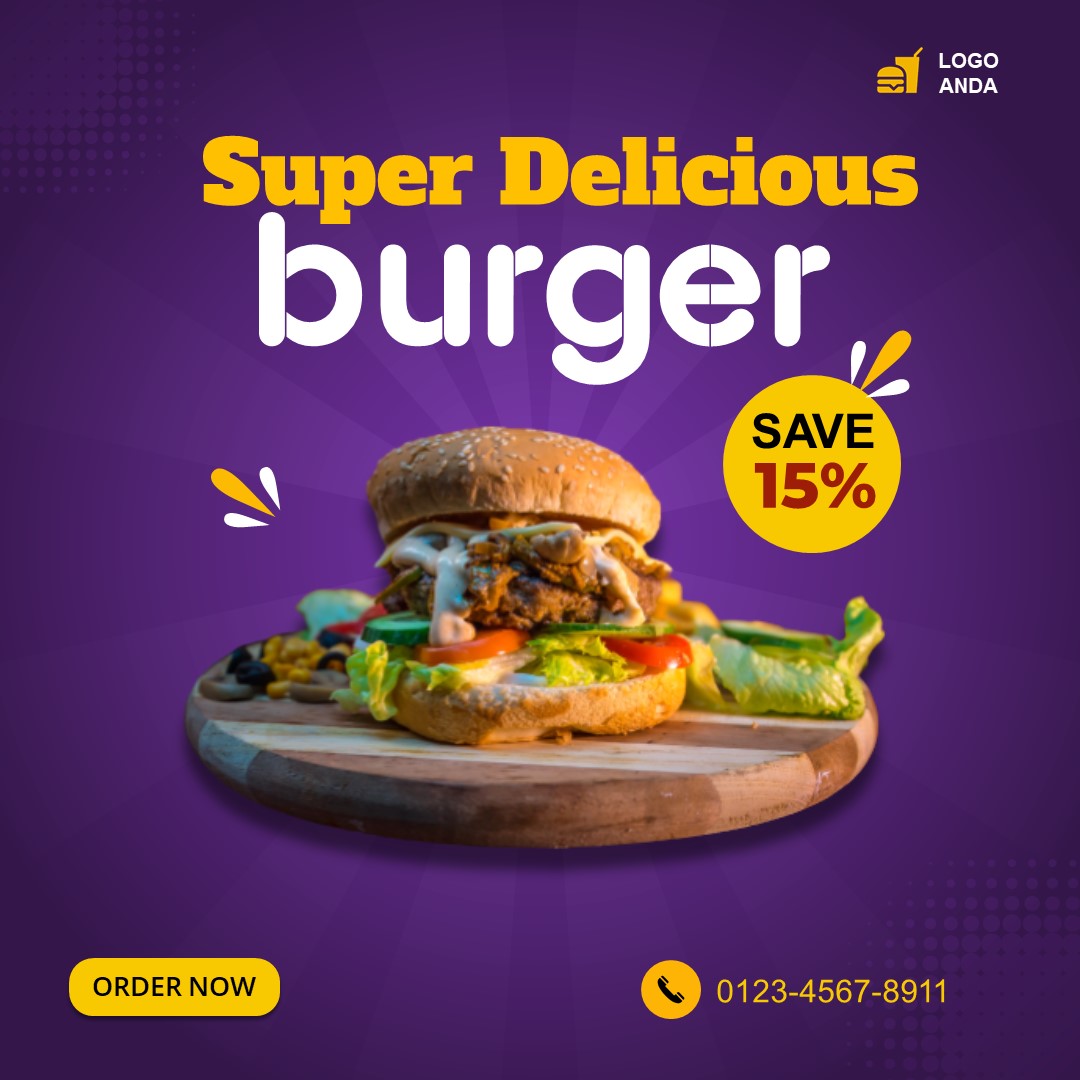 Desain Banner Kuliner | Tristan Smart