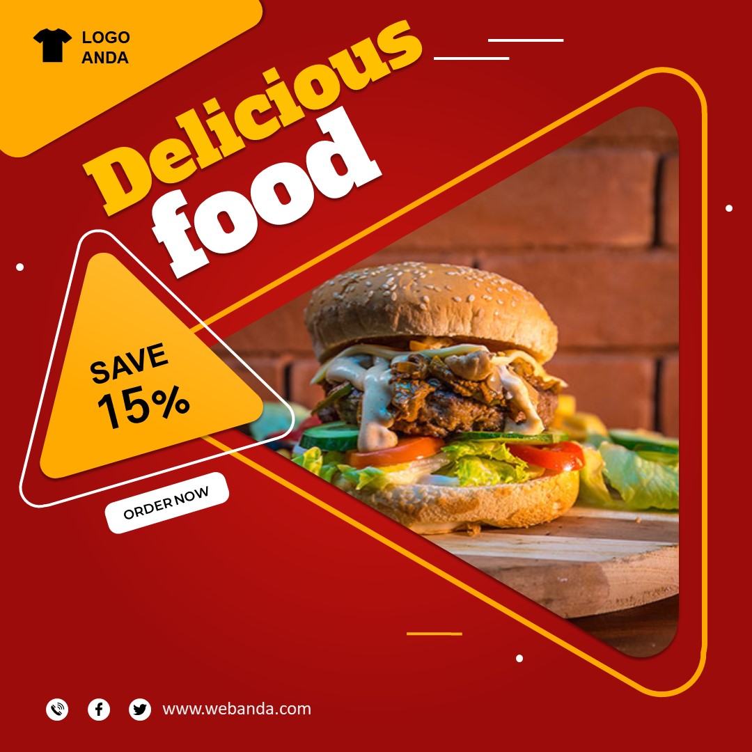 Desain Banner Kuliner | Tristan Smart