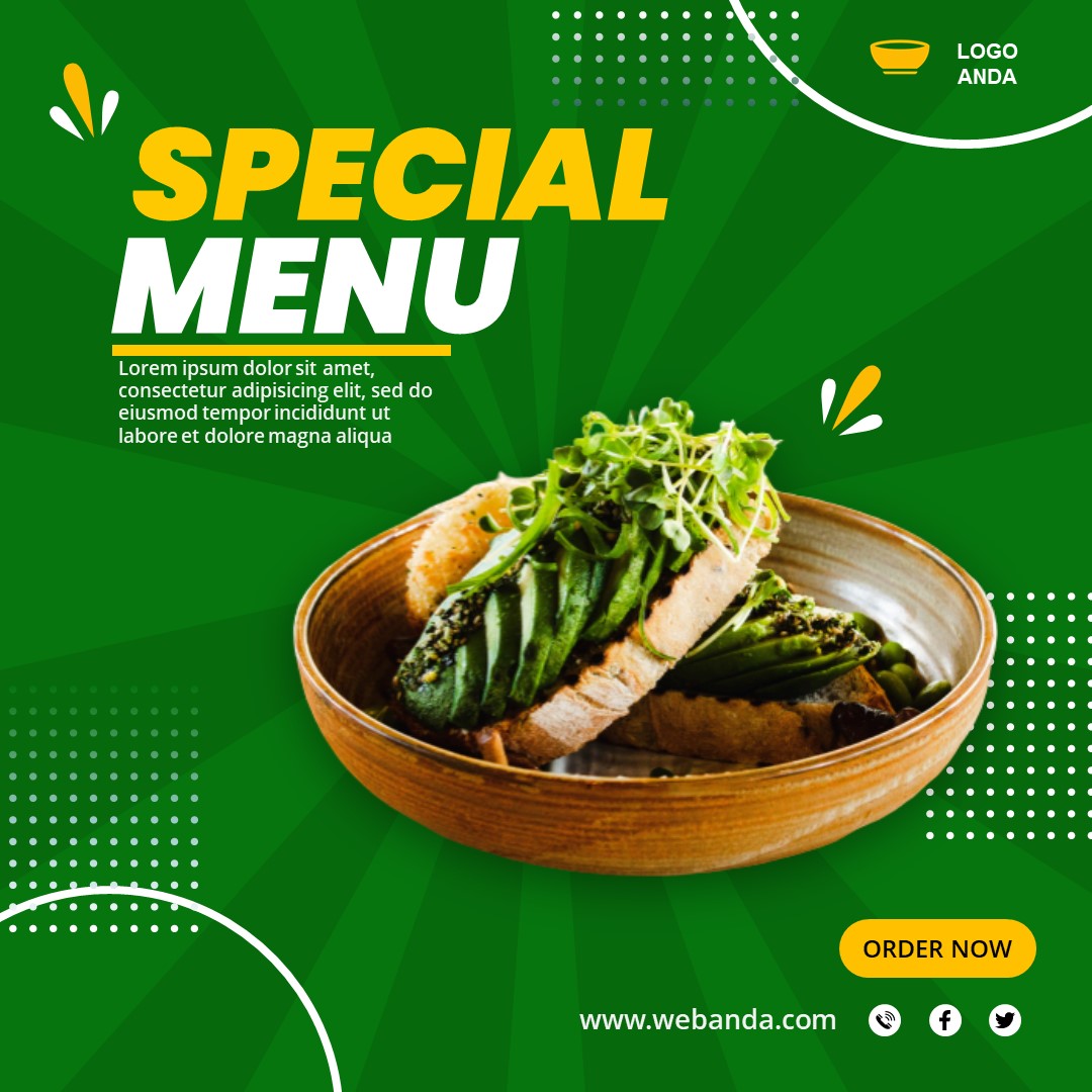 Desain Banner Kuliner | Tristan Smart