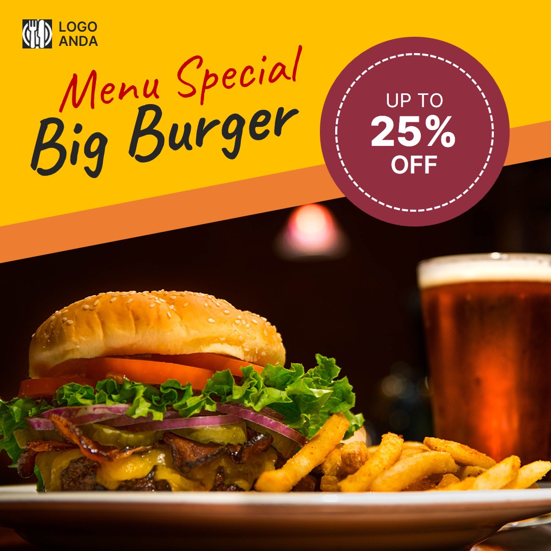 Desain Banner Kuliner | Tristan Smart